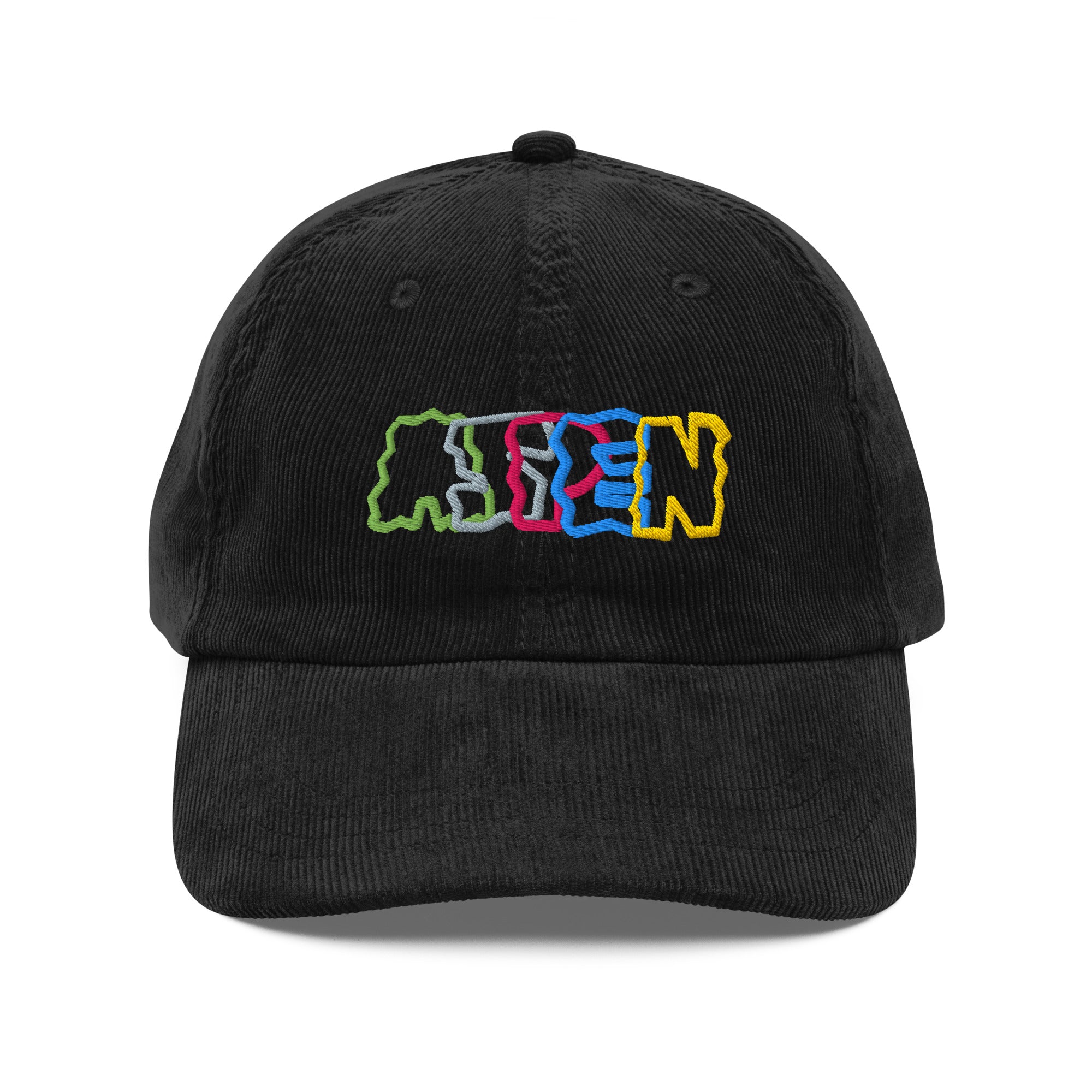Aspen Animation - Embroidered Vintage corduroy cap (Free Shipping ...